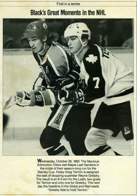 Former NHL Players: The History And Impact Of Greg Terrion