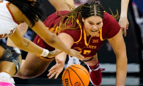 Plus Size Women's College Basketball Star Audi Crooks
