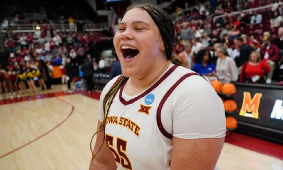 Plus Size Women's College Basketball Star Audi Crooks